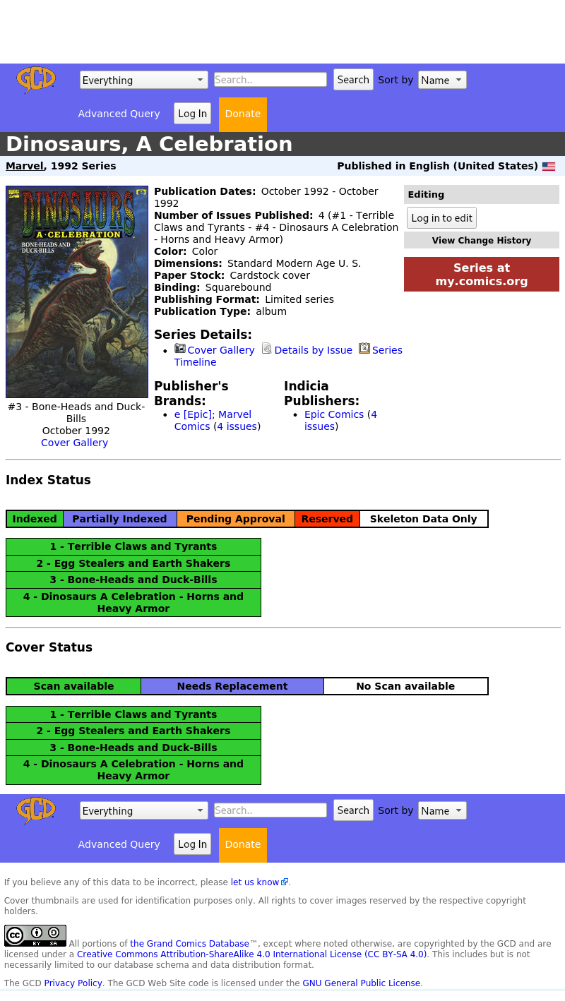 1992: Dinosaurs, A Celebration – TOTALLY EPIC